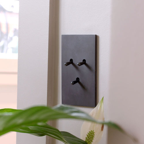 Light switch - TRINITY - 6ixtes interrupteurs - toggle / recessed / triple