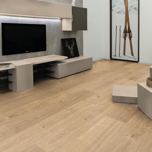 Furniture decorative panel - K2823 GT Textile Lino Crema - Kaindl - for ...