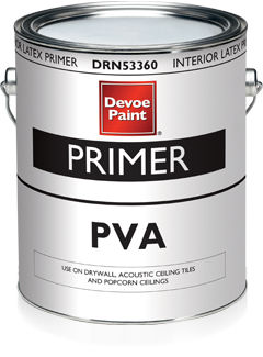 Masonry primer - PVA - DEVOE PAINT - latex / indoor