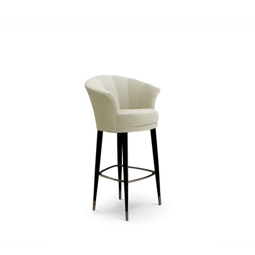 Traditional bar chair - BESAME - KOKET Love Happens - indoor / fabric ...