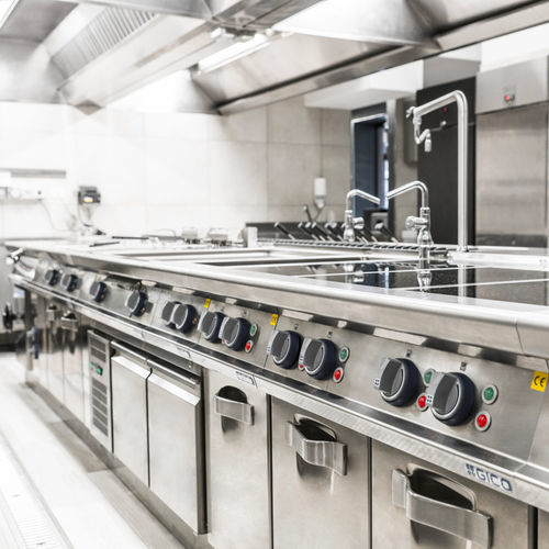Modular commercial kitchen - STYLE - gico spa - metal / island / custom ...