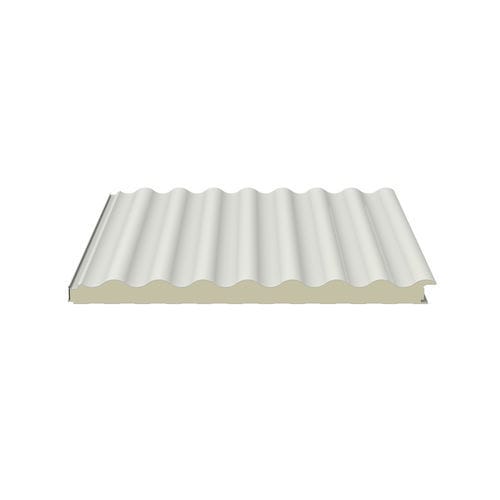 Cladding insulating sandwich panel - ISOCLASS - Isopan - metal facing ...