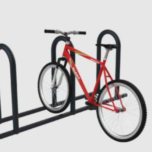 Floor-mounted bike rack - CITYNOX - galvanised steel / secure / for ...