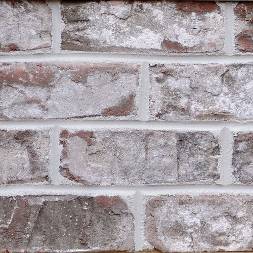 Facade brick - WEEKS HOUSE - PINE HALL BRICK - solid / brown / white