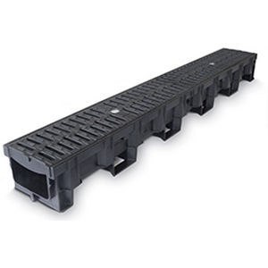 Drainage channel with grating - Eyeleds - ACO Building Drainage ...
