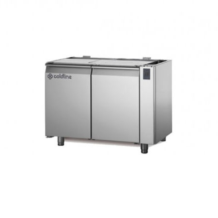 Commercial freezer - TS13/1BR - Coldline - undercounter / stainless steel