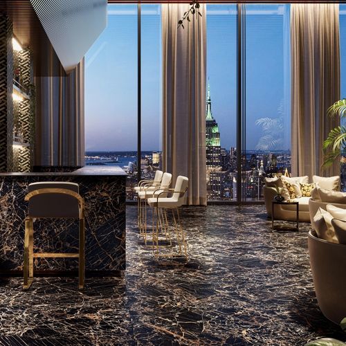 Indoor tile - MAXIMVS 12 - Versace Ceramics - living room / kitchen ...