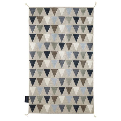Contemporary rug - MINI FLAG - Asplund - patterned / wool / rectangular