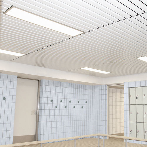 Steel suspended ceiling - DAMPA® Sport - DAMPA - panel / indoor