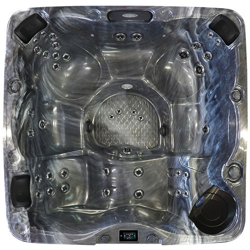 Above-ground hot tub - Pacifica-X - Cal Spas - square / 6-person / acrylic