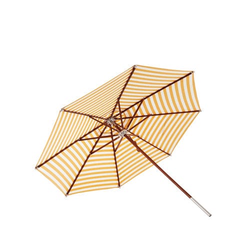 Octagonal parasol - ATLANTIS - Fritz Hansen - mast-centered / solid ...