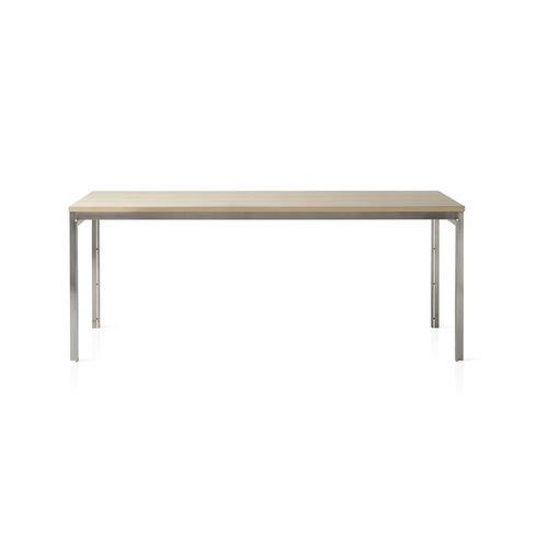 Contemporary table - PK55™ - Fritz Hansen - ash / wood veneer ...