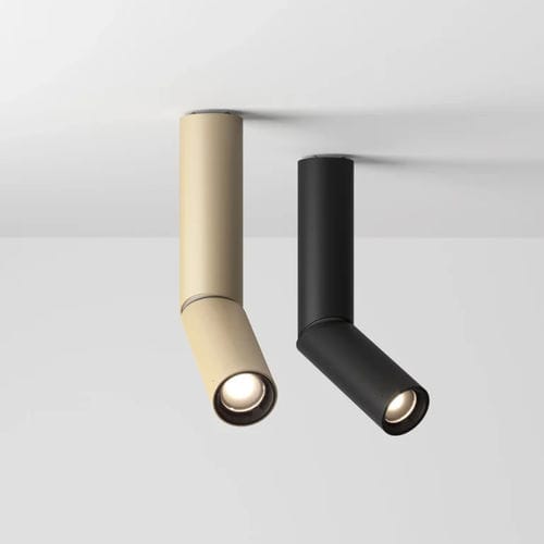 Ceiling-mounted spotlight - e06 - LUCEPLAN - LED / halogen / round