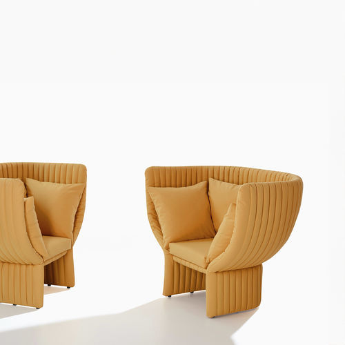 Contemporary armchair - GHISOLFA - IOC project partners - fabric ...