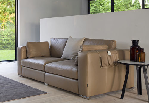 Modular sofa - CUBO DAY - Furninova AB - contemporary / fabric / leather