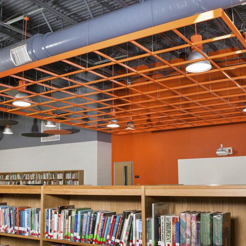 Open Grid Suspended Ceiling Systems | Shelly Lighting