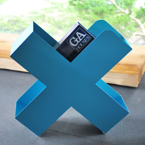 Contemporary magazine rack - BUKAN - MOX AG - home / sheet steel