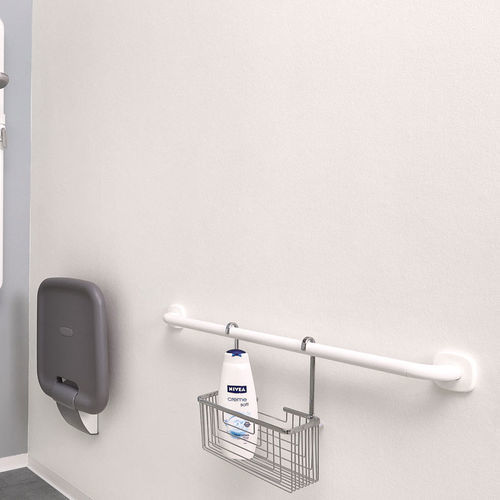 Aluminum grab bar - 40-446 SERIES - Ropox A/S - straight / L-shaped ...