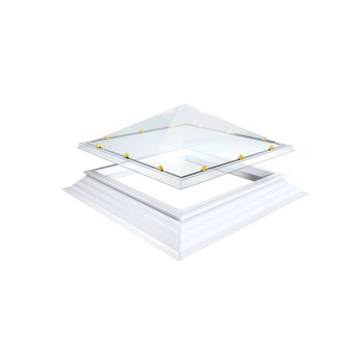 Glass dome skylight - PYRAMID: PMMA - SKYLUX - acrylic / curved / for ...