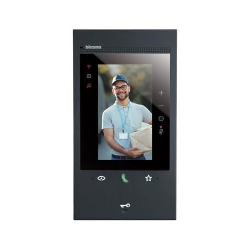 Black video door intercom - CLASSE 300EOS - LEGRAND - for commercial ...
