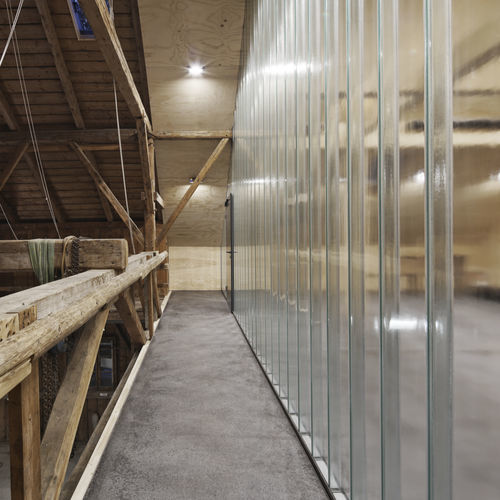 Translucent profiled glass - LINIT EcoGlass clarissimo - Glasfabrik ...