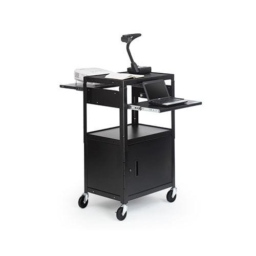 Multimedia trolley - BRETFORD - commercial / metal