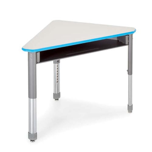 Contemporary desk - INTERCHANGE WING - smith system - laminate / 3 ...