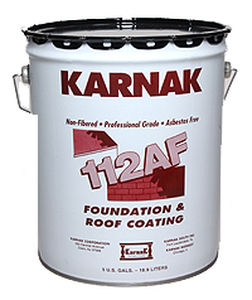 Roof coating - 112AF - KARNAK - for exterior flooring / bituminous