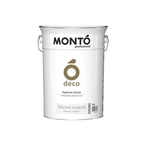 Masonry primer - MICROCEMENT RESIN TR - PINTURAS MONTO - acrylic ...
