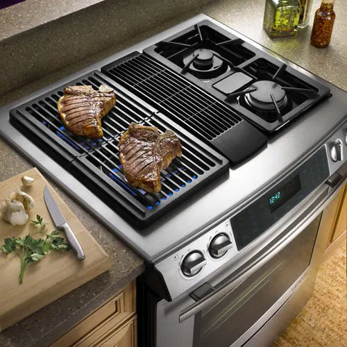 Jenn air stove top grill store