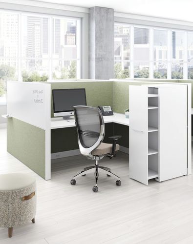 Workstation desk - FOOTPRINT® - KIMBALL Office - free-standing / 2 ...