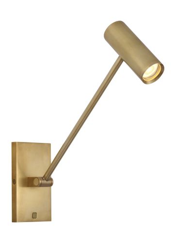 Wall-mounted spotlight - PONTE SMALL TASK - TECH LIGHTING - LED / round ...