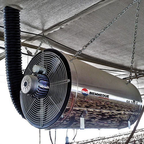 Natural gas hot air generator - GA - BIEMMEDUE SpA - portable