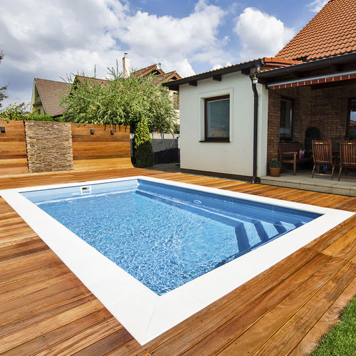 One-piece swimming pool - BRILIANT SERIES - COMPASS Pools - outdoor ...
