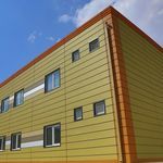 Wood look cladding, Wood effect cladding - All architecture and design ...