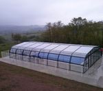 Polycarbonate swimming pool enclosure - All architecture and design ...