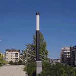 Metal light column - All architecture and design manufacturers