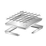 Galvanised steel access hatch, Galvanised steel hatch - All ...