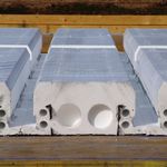 Polystyrene shuttering block, Polystyrene formwork block - All ...