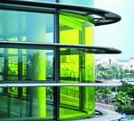 Colored glass panel, Colored architectural glass - All architecture and ...