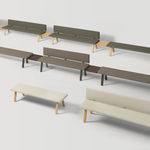 Modular bench - All architecture and design manufacturers