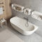Oval bathtub - 290352 Solidnova - IDEAVIT B.V - free-standing / for homes / professional