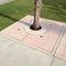 Square tree grate - CIRCE® - QUARTZO DESIGN - engineered stone