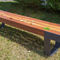 Contemporary public bench - Wade 626 - SIT - wooden / metal / without ...
