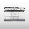 Gas range cooker - CLUNY 1400 D - LACANCHE - electric / dual-fuel / home