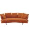 Semicircular sofa - Arne - B&B Italia - multi-color / gray / brown