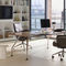 Contemporary executive chair - GRAND HIGHBACK - vitra USA - leather ...