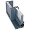 Metal sliding system - AA®3572 - KAWNEER - door / window / wall-mounted