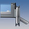 Metal sliding system - AA®3572 - KAWNEER - door / window / wall-mounted