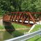 Metal bridge - COLONIAL - Contech - truss / pedestrian
